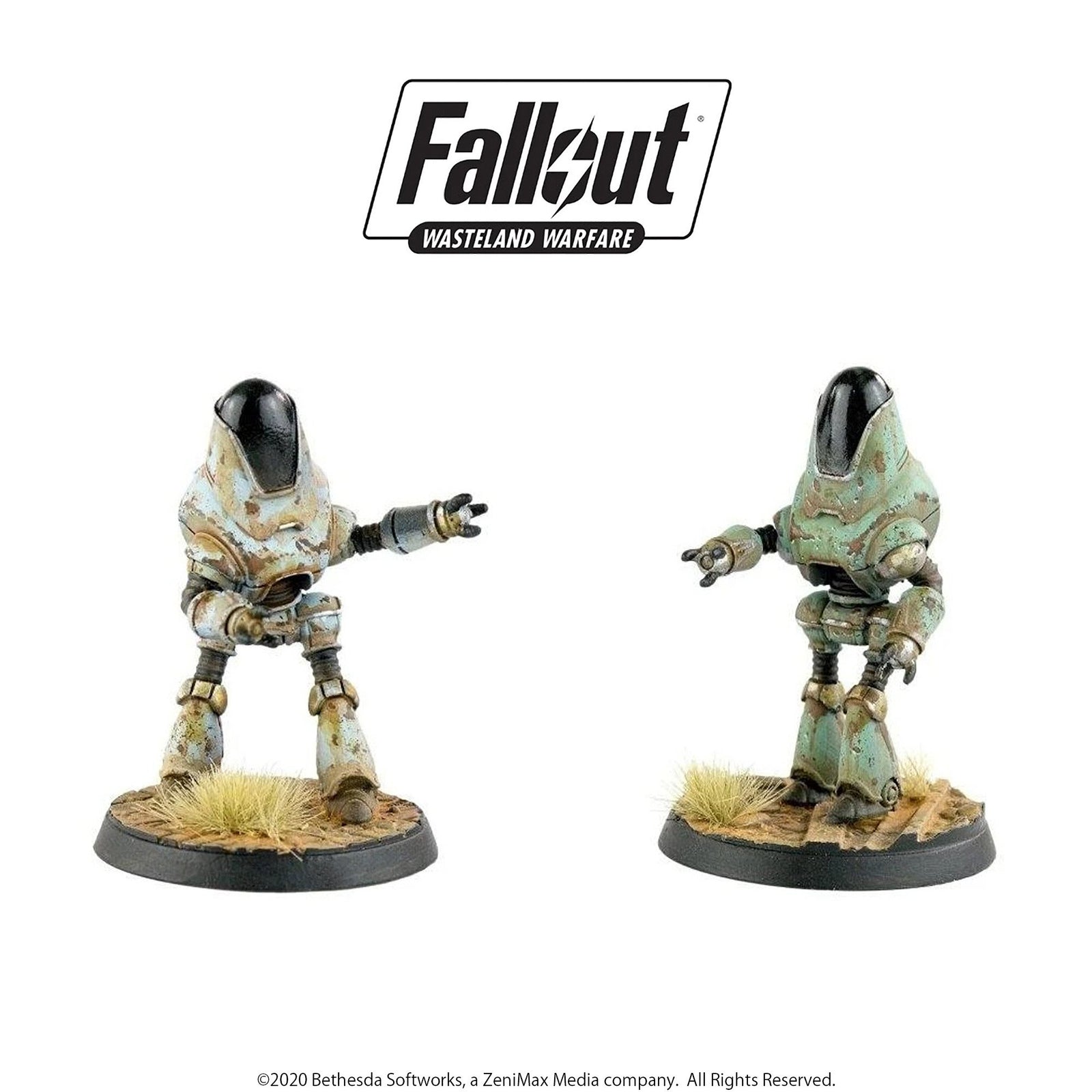 Fallout: Wasteland Warfare Models - Robots: Assaultrons & Protectrons