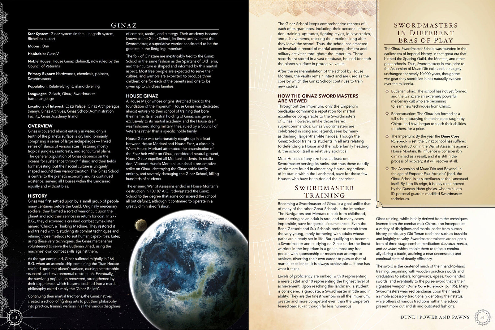 Dune: Power And Pawns: The Emperors Court (PRINT)