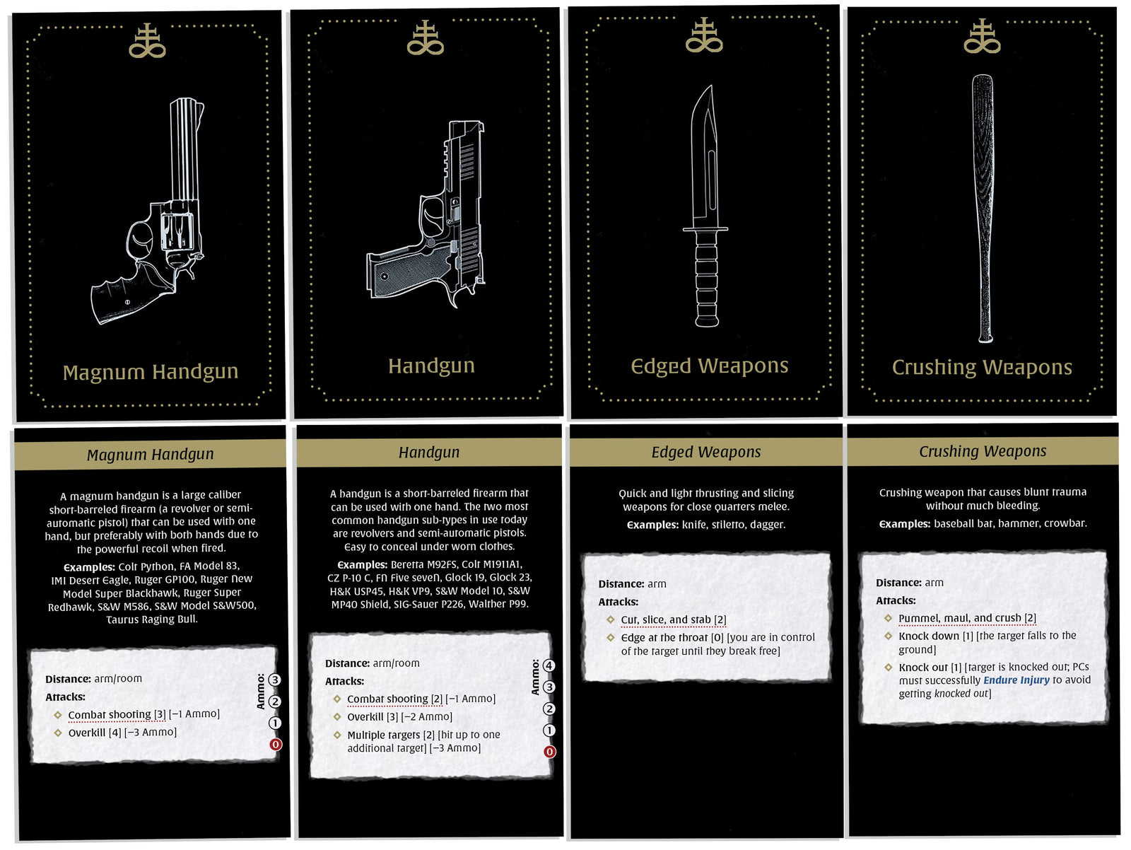 KULT: Weapon Deck (PDF)